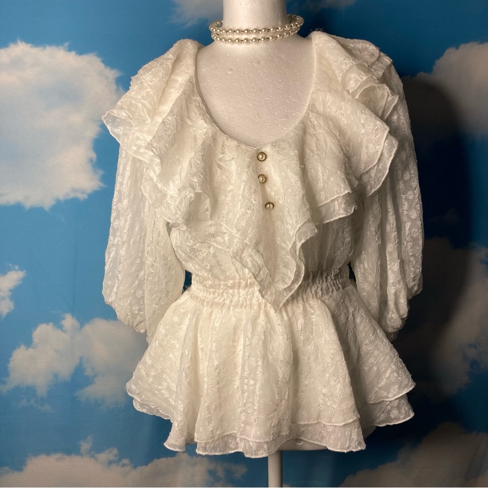 Liz Lisa Coquette Doll Lace Blouse - Gem